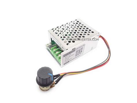 กล่องควบคุมความเร็วมอเตอร์ Dc Pwm Motor Driver 9 60v 20a 600w