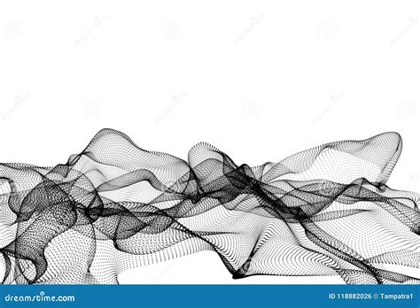 Digital Data And Blue Network Connection Lines For Technology Stock Illustration Illustration
