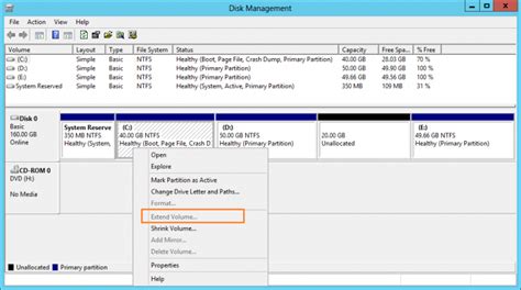 How To Decrease And Increase Partition Size On Windows Server 2012