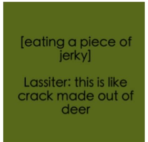 I Have To Agree With Lassiter Beef Jerky Is Good Stuff Psych Shirt