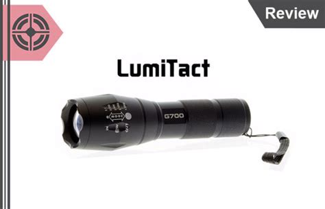 Lumitact G700 Military Grade Led Tactical Flashlight Review