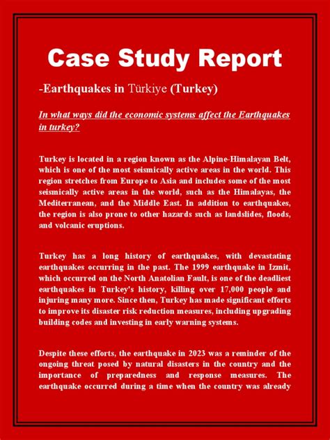 Case Study Report Pdf