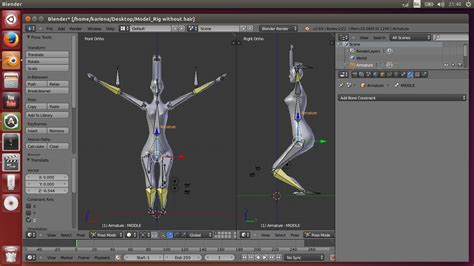 Rigging Objects Stay Behind Animation And Rigging Blender Artists Community