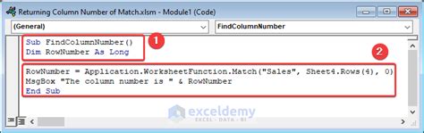 How To Return The Column Number Of A Match In Excel 5 Methods