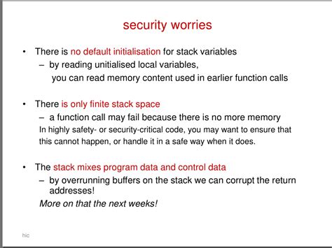 Operating Systems How Does A Buffer Overrun Corrupt The Return
