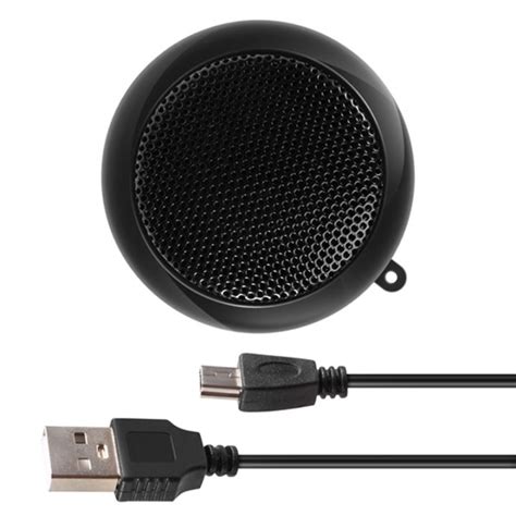 Qsaf Mini Speaker Portable Rechargeable Travel Speaker With Aux Input