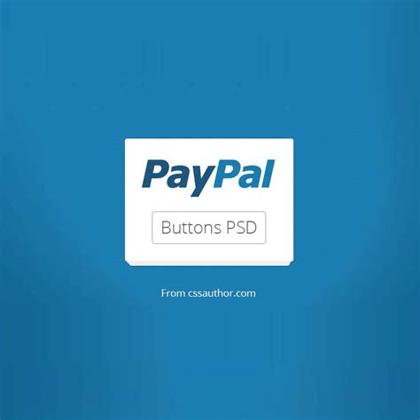 Beautiful Free Paypal Buttons Psd Css Author