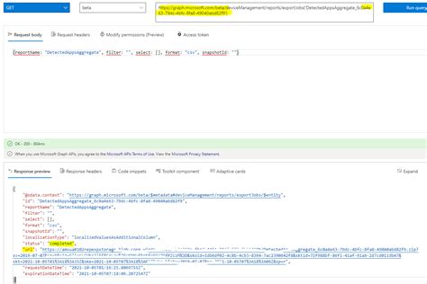 Intune Graph Api Windwos 10 Discovered Apps Microsoft Qanda