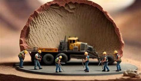 Premium Photo Miniature World Photography A Crew Of Tiny Workers