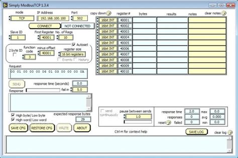 Simply Modbus Tcp Download Softpedia