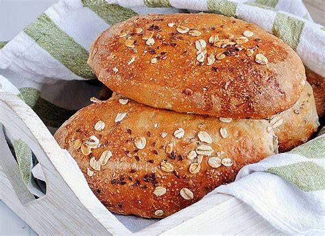 Булочки с отрубями и семечками — Рецепты домашней кухни