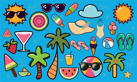 Summer Patch Vector Art Icons And Graphics For Free Download