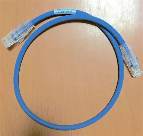 Cat6 Utp Patch Cord 2 Mtr Pvc Blue At ₹ 285 Piece In New Delhi Id 2854161860633