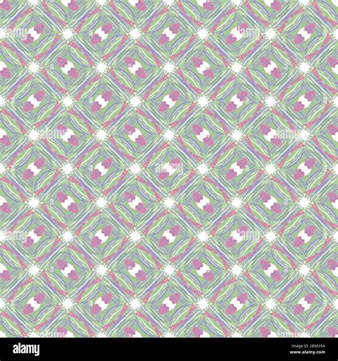 Vector Seamless Pattern Texture Background With Geometric Shapes And