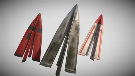 Gird Vii Rocket 1930s 3d Model By Mad Lobster Workshop [82af809] Sketchfab