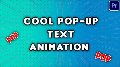 Pop Up Text Animation For Beginners How To Add Pop Up Effect On Text