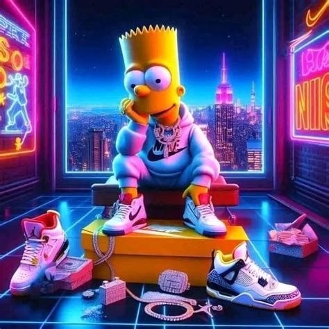 Pin By Aljamaal 🎤🎼🍓 On Swag Cartoon Bart Simpson Art Swag Cartoon