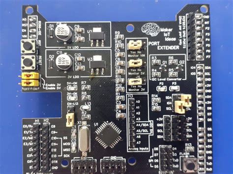 8266 12e Port Expander Card For The Mcu 8266 12e Iot Controller Share Project Pcbway