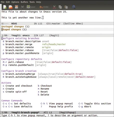 gnu emacs how to work with html mode indentation and magit