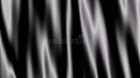 Abstract Luxury Silver And Black Wave Flowing On Background Modern