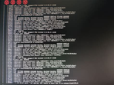 unable to mount root fs on unknown block 179 2
