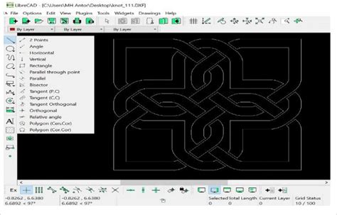 Cad Application Interface And 2d Sketch Figure 3 F Engrave Download Scientific Diagram