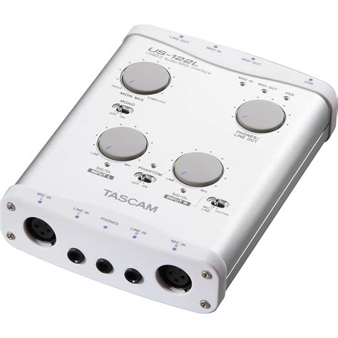 Tascam Us 122l Usb 2 0 Audio Midi Computer Interface Musician S Friend