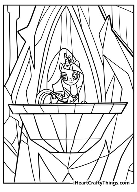 Princess Twilight Sparkle Coloring Sheet