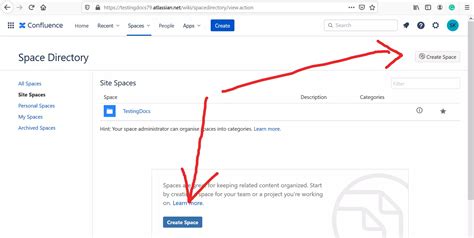 Connect Confluence Space To A Project Testingdocs