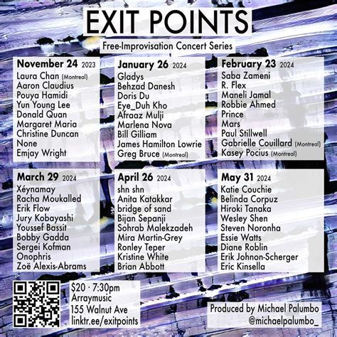 Exit Points Arraymusic