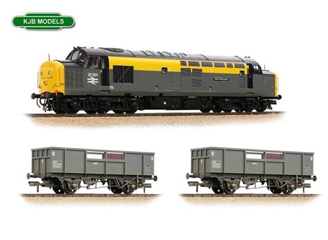 Bachmann 30 3709 Class 37 201 35 308 2x 38 086b Limpet Wagons Rrp £