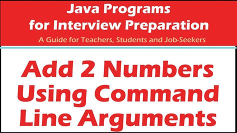 Add Two Numbers In Java Java Programs For Interview Preparation Youtube
