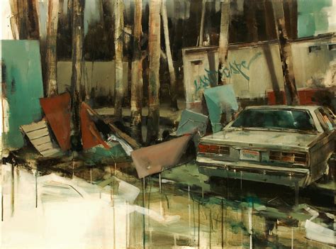Tomas Spevak Oil And Acrylic On Canvas Knupp Gallery La