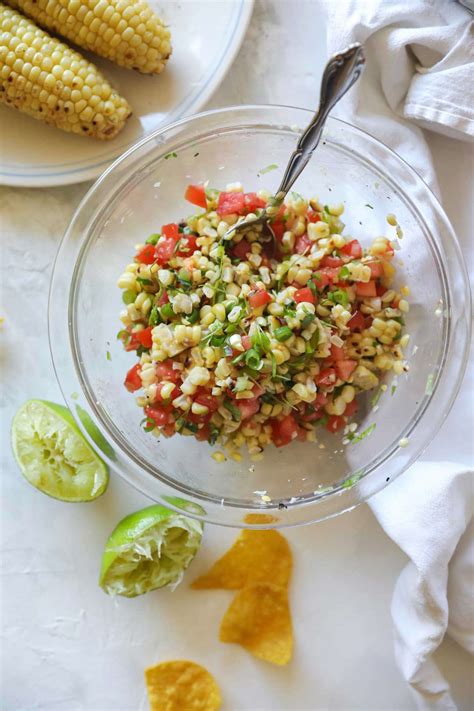 This Grilled Corn Salsa Recipe Deserves A Spot At Every Bbq Table