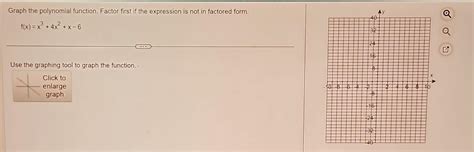 Solved Graph The Polynomial Function Factor First If The Chegg