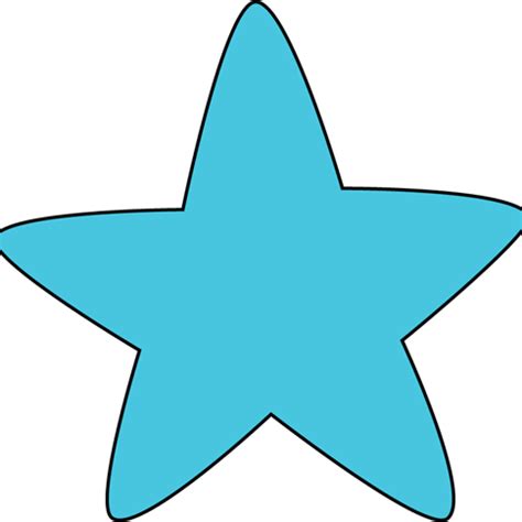Blue Star Clip Art Blue Star Clipart Blue Rounded Star Blue Stars