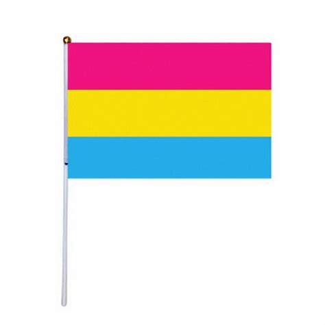 Bendera Tangan Lgbt Zxz 100 Buah 14x21cm Bendera Kain Pride Intersex