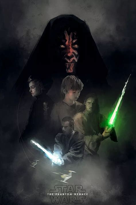 Star Wars Phantom Menace Poster
