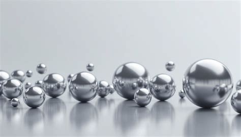 Free Spheres In Chrome Photo Chrome Spheres Metallic Download At Stockcake