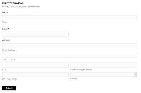 Elementor Gravity Forms Widget HT Mega Addons For Elementor