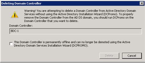 How To Perform Metadata Cleanup In Active Directory Windows Spiceworks Community