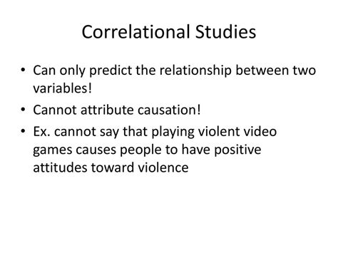 Experimental Research Method Versus Correlational Research Methods