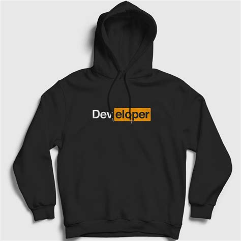 Hardcode Developer Yazılımcı Kapşonlu Sweatshirt Presmono
