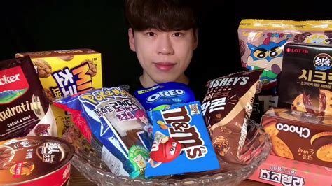 Sub 🤎다시 돌아온 초코과자탕 먹방 Asmr 안먹어본 초코과자들도 가져왔어요🍫 Chocolate Sncaks With Chocolate Milk Mukbang Asmr