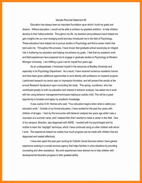 Free 6 Student Statement Forms In Sample Example Format