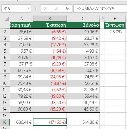 Μάθετε περισσότερα σχετικά με τη συνάρτηση SUM Υποστήριξη της Microsoft