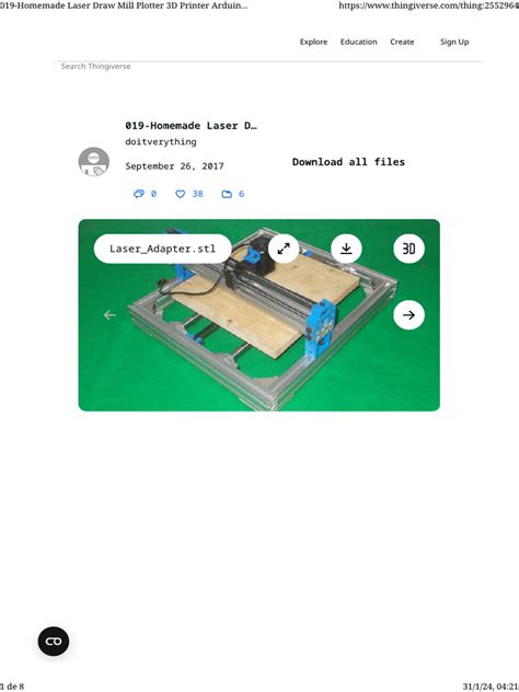 019 Homemade Laser Draw Mill Plotter 3d Printer Arduino Robotic Drawing Diy Xy Axis Slide Linear