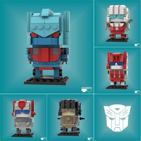 Lego Moc Protectobots Bundle By Ttzigemann Rebrickable Build With Lego