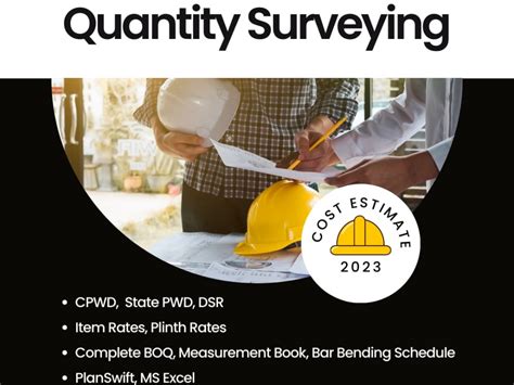a cost estimate using indian cpwd dsr and pwd item and plinth rates upwork