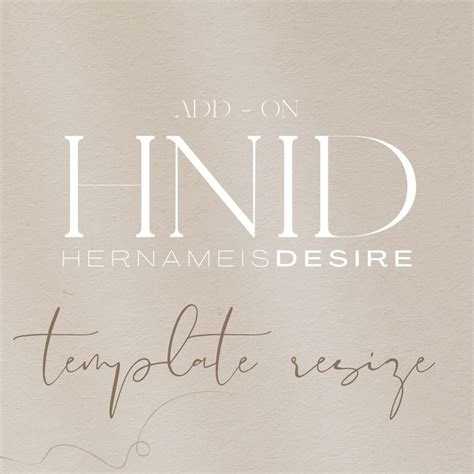 Template Resize Add On Resize Digital Template For One Etsy